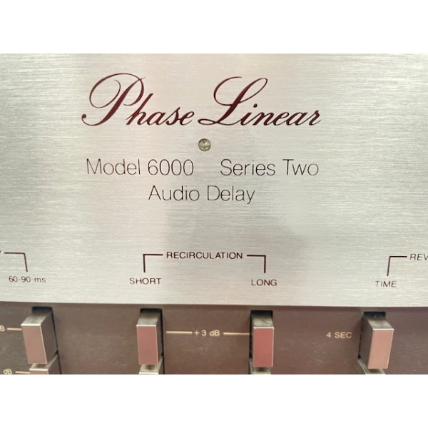 Phase Linear Model 6000 Series Two Audio Delay