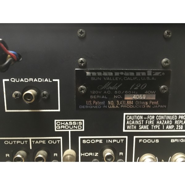 Marantz Model 120 AM/FM - Tuners