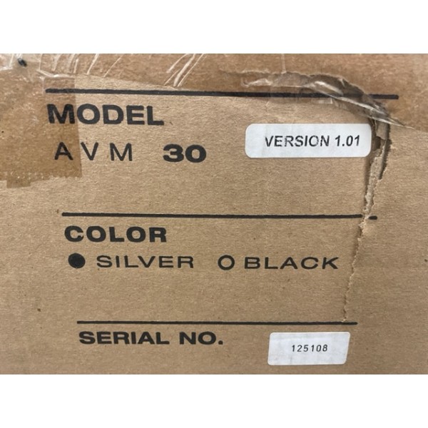 Anthem AVM 30 Pre/Pro in Silver - Preamplifiers/Surround