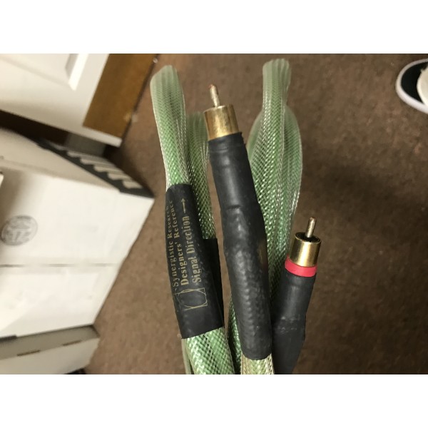 Synergistic Research Designers Reference 2 meter interconnects - analogue interconnects rca - Cables