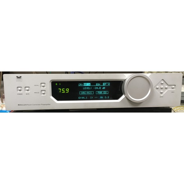 TacT Audio RCS 2.2x Room Correction Preamplifier - Preamplifiers/Surround