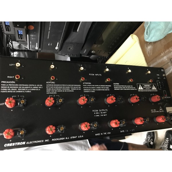 Crestron CNAMPX 12 X 60 multi channel power amplifier - multi-channel ...