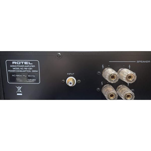 Rotel RB-1091 Mono Power Amplifier - solid state - Power Amplifiers