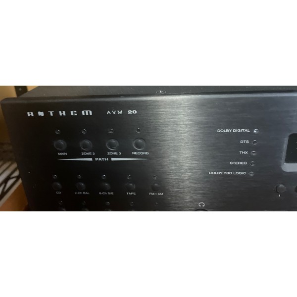 Anthem AVM 20 Audio Video Preamplifier - Preamplifiers/Surround