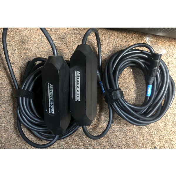MIT Proline Terminator XLR 25' pair - Cables