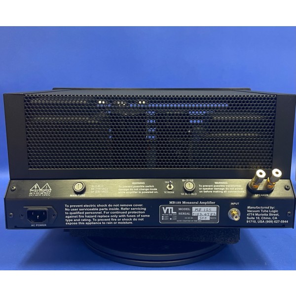 VTL MB-125 Monoblock Power Amplifier Pair - Power Amplifiers