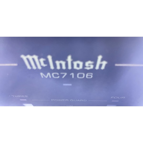 Mcintosh MC7106 six channel - Power Amplifiers