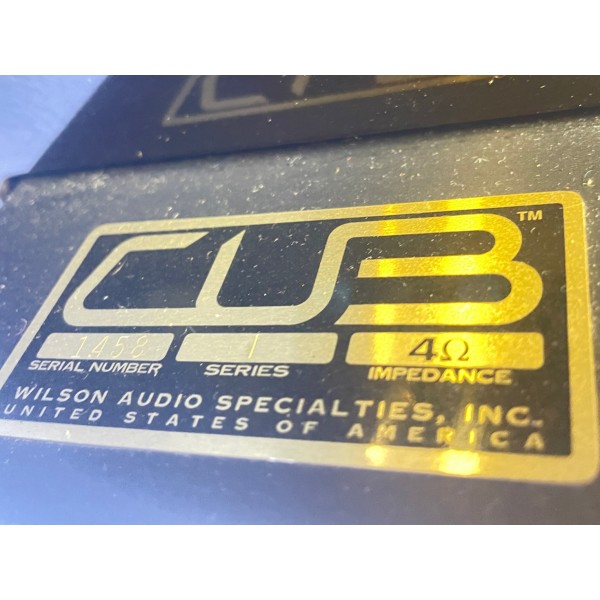 Wilson Audio Cub Series I Speaker - Speakers
